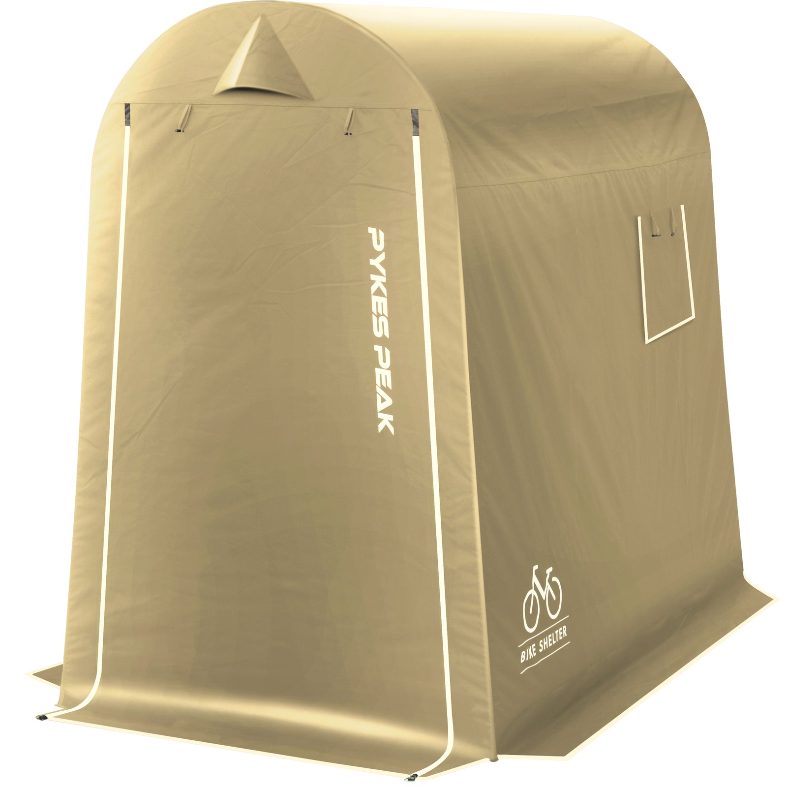 PYKES PEAK (パイクスピーク) サイクルハウス 2サイズ 3カラー 1台用〜3台用 自転車置き場 バイクガレージ 耐水圧2000mm UPF50 工具不要 バイクシェルター (奥行 ...